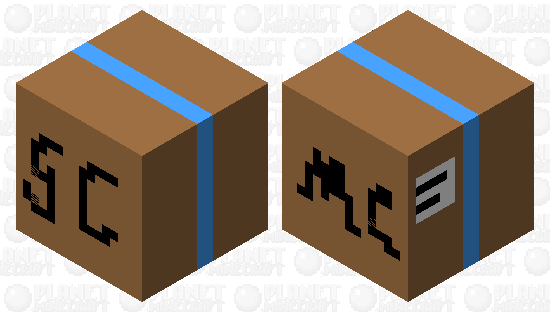 Server Crate Minecraft Mob Skin
