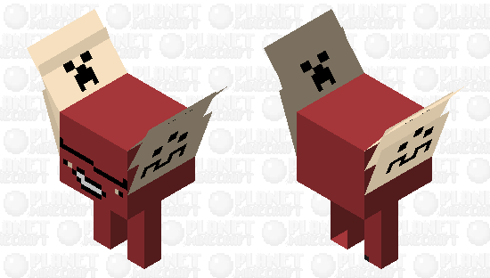 Minecraft's Most Cursed Strider Skin Minecraft Mob Skin