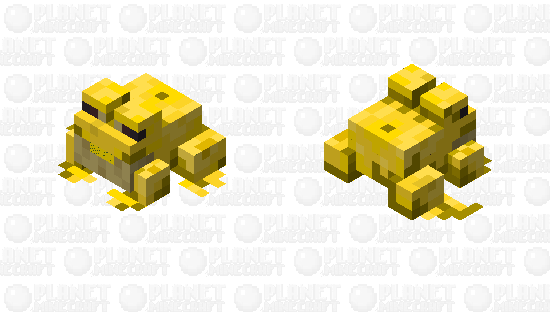 Golden Frog The 2 Minecraft Mob Skin