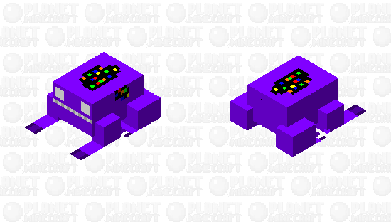 Corruption purple Minecraft Mob Skin