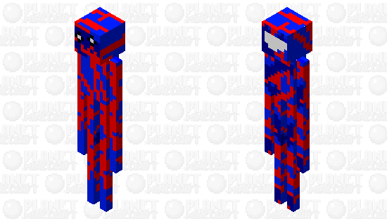 Bloody huggy wuggy 2.0 Minecraft Mob Skin