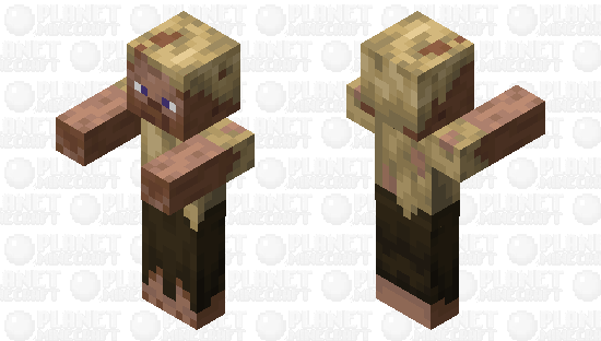 husk humano Minecraft Mob Skin