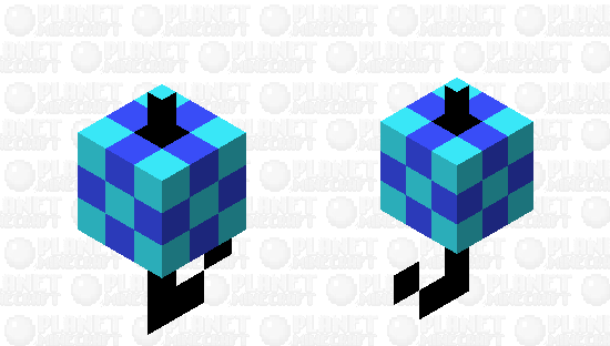 Blue Fishing Bobber Minecraft Mob Skin