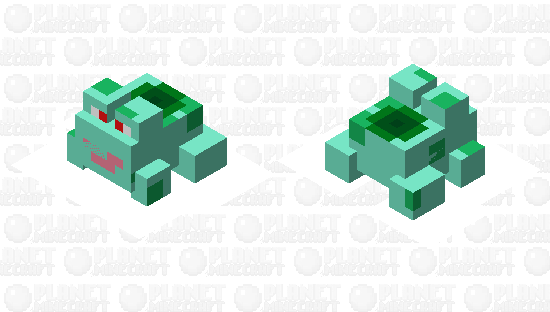 Bulbasaur Minecraft Mob Skin