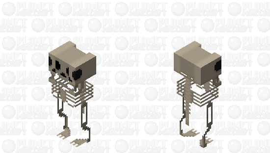 Bonesworth (Trevor henderson) Minecraft Mob Skin