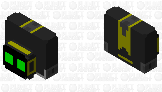 Vector Robot Minecraft Mob Skin