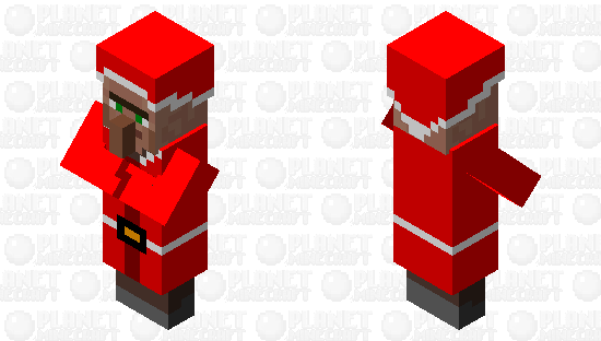 Xmas villager Minecraft Mob Skin