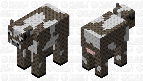 cloth cow Minecraft Mob Skin