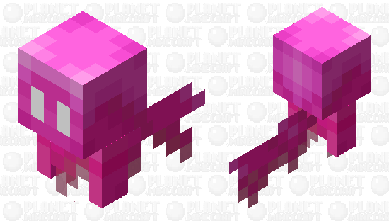 Hot Pink Allay Minecraft Mob Skin