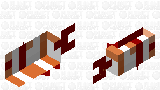 Evil littl fish Minecraft Mob Skin