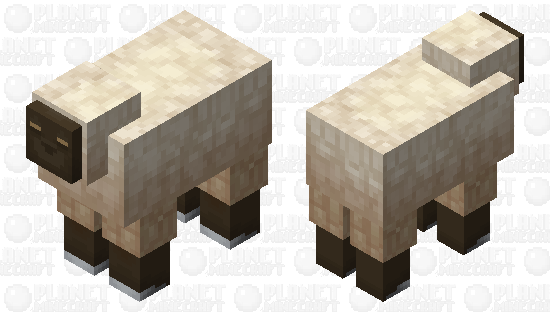 HD Sheep Minecraft Mob Skin