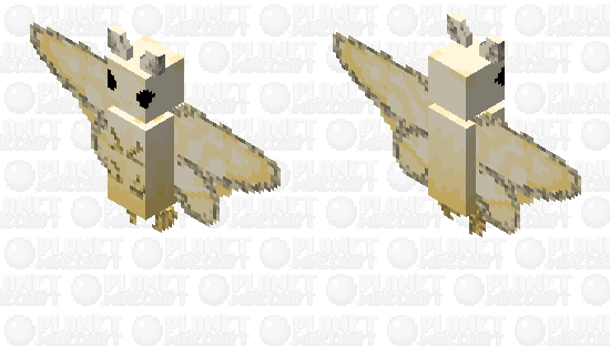 Moth (Bat) Minecraft Mob Skin