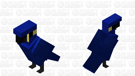 Lear’s Macaw Minecraft Mob Skin