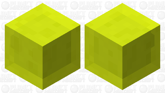 Yellow Slime Minecraft Mob Skin