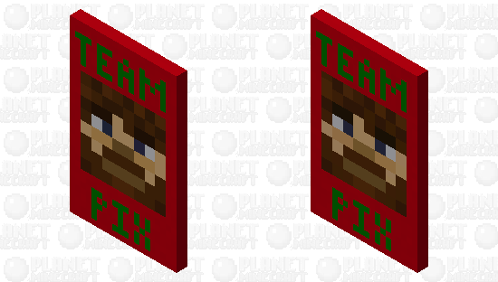 Team Pixlriffs Cape Minecraft Mob Skin