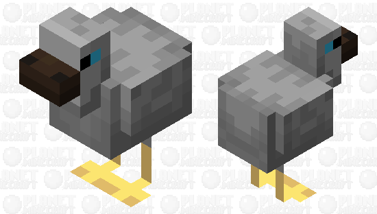 Dodo Bird Minecraft Mob Skin