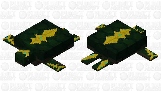Armored Turtle Minecraft Mob Skin