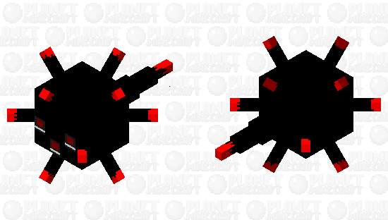 Red wither storm Minecraft Mob Skin