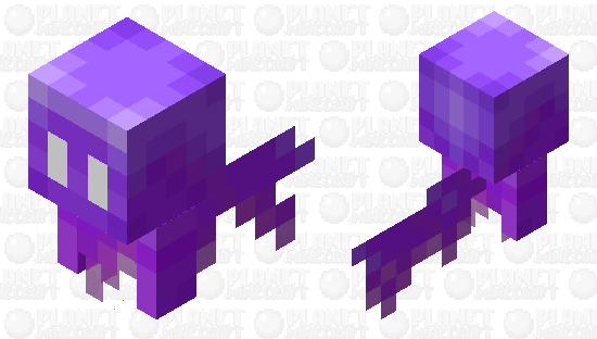 Purple Allay Minecraft Mob Skin