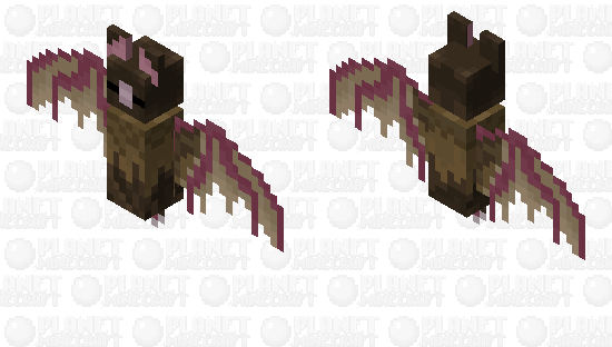 Mobs retextured: Bat Minecraft Mob Skin