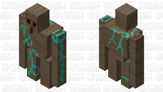Nether Golem Minecraft Mob Skin