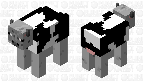 Polish Cow Minecraft Mob Skin