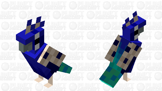 Peacock Minecraft Mob Skin
