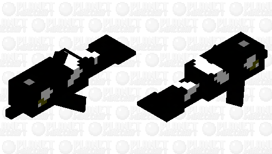 Realistc Orca Minecraft Mob Skin