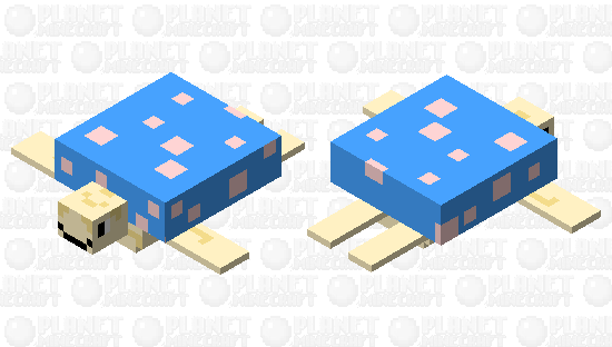 Ocean sporeling Minecraft Mob Skin