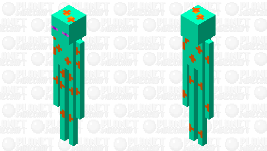 Warped Fungus Enderman Minecraft Mob Skin