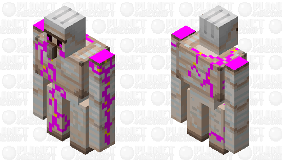 female iron golem Minecraft Mob Skin