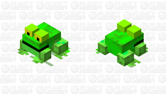 frog Minecraft Mob Skin