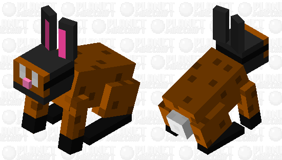 super królik 2 Minecraft Mob Skin