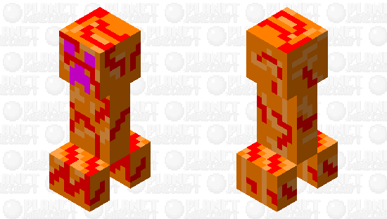 oppisite creeper Minecraft Mob Skin