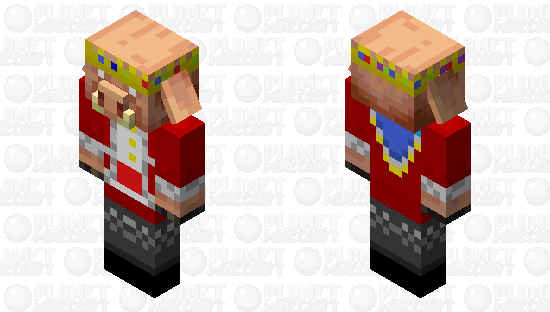 Piglin King Minecraft Mob Skin