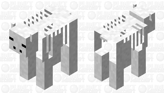 Cow skeleton Minecraft Mob Skin