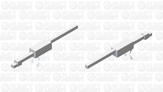 Bridge Worm (Trevor Henderson) Minecraft Mob Skin