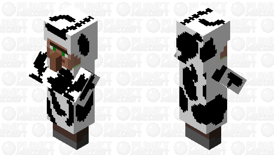 Cow Villager 🐄 Minecraft Mob Skin