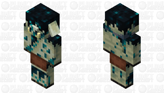 zombie piglin sculk Minecraft Mob Skin