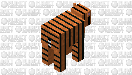 Tiger Minecraft Mob Skin