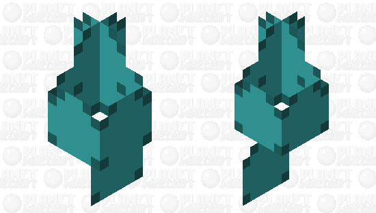 fishing with diamonds Minecraft Mob Skin