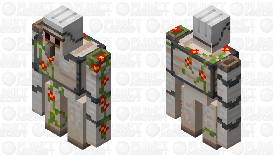 Advanced Iron Golem Minecraft Mob Skin