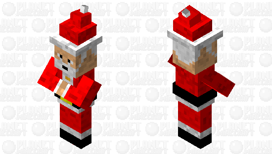 Santa Claus Minecraft Mob Skin