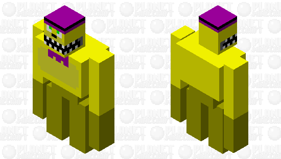 FNAF Spring Freddy Minecraft Mob Skin