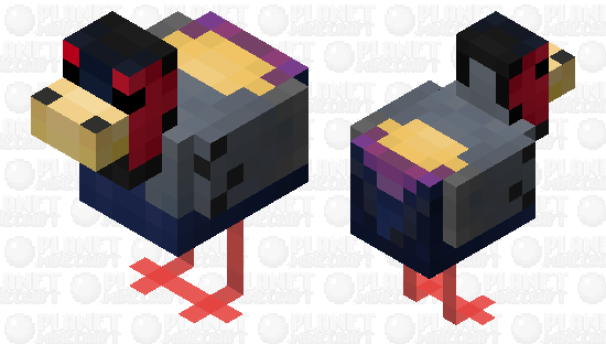 Siamese fireback Minecraft Mob Skin