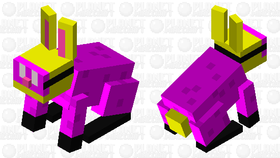 super królik 3 Minecraft Mob Skin