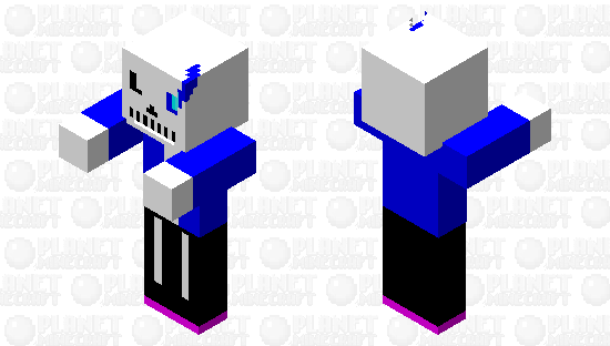 Sans From Undertale In Minecraft? IN NETHER??? (Moving Eyes Included ...