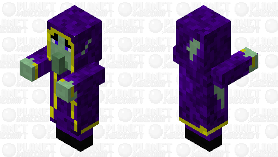 zombie mage Minecraft Mob Skin