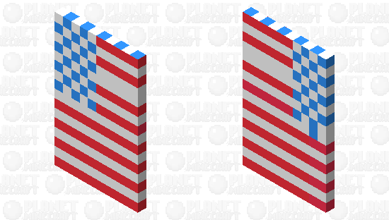 USA Minecraft Mob Skin