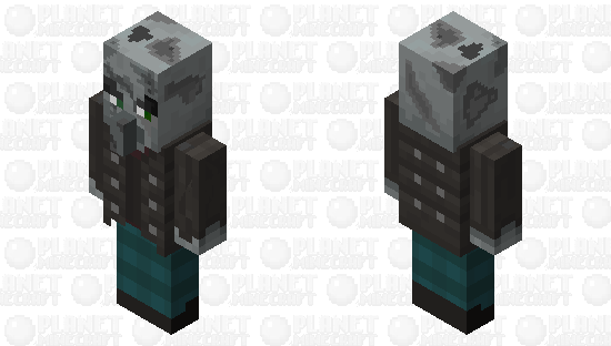 Deformed Vindicator Minecraft Mob Skin